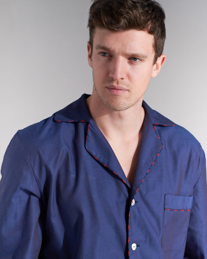 Brando Dark Blue Pyjamas – Iona Debarge